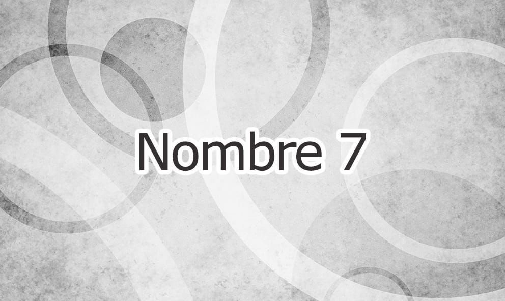 Signification du chiffre 7 en numérologie