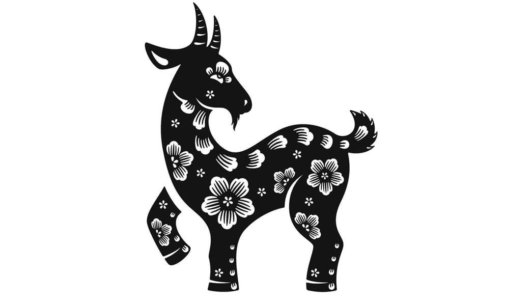 Signe chinois de la chèvre et ses éléments